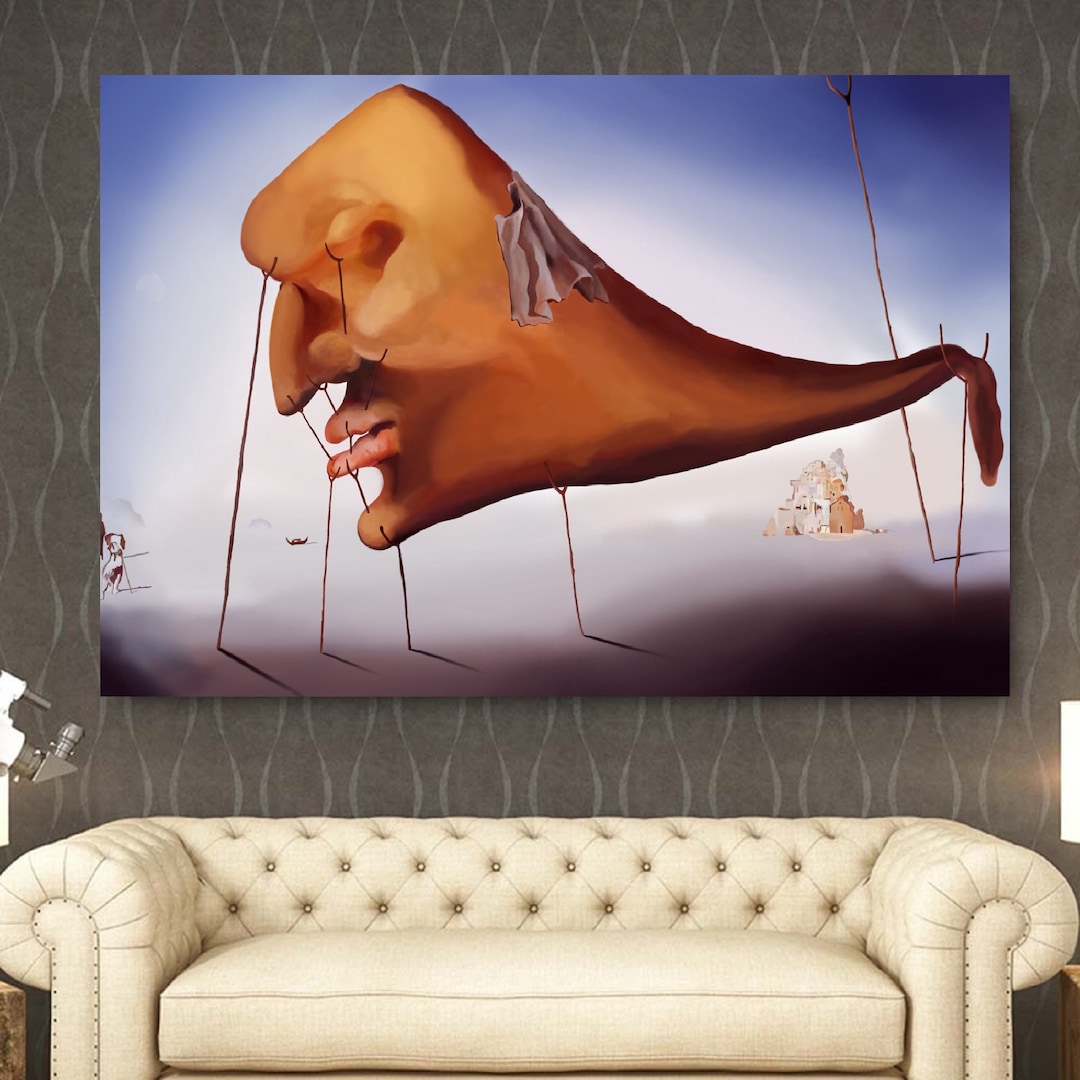 Salvador Dali Sleep (le Sommeil) Art Print Giclee High Quality Paper ...