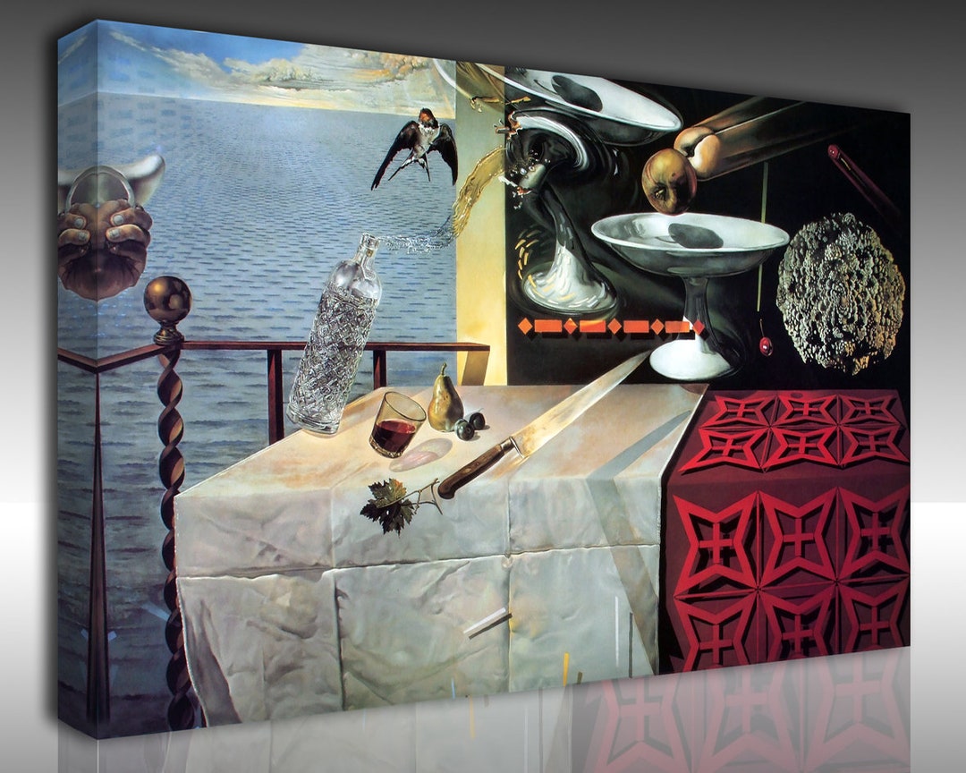 Salvador Dalí Metamorphosis of Narcissus 1937 Canvas Gallery Exhibition ...