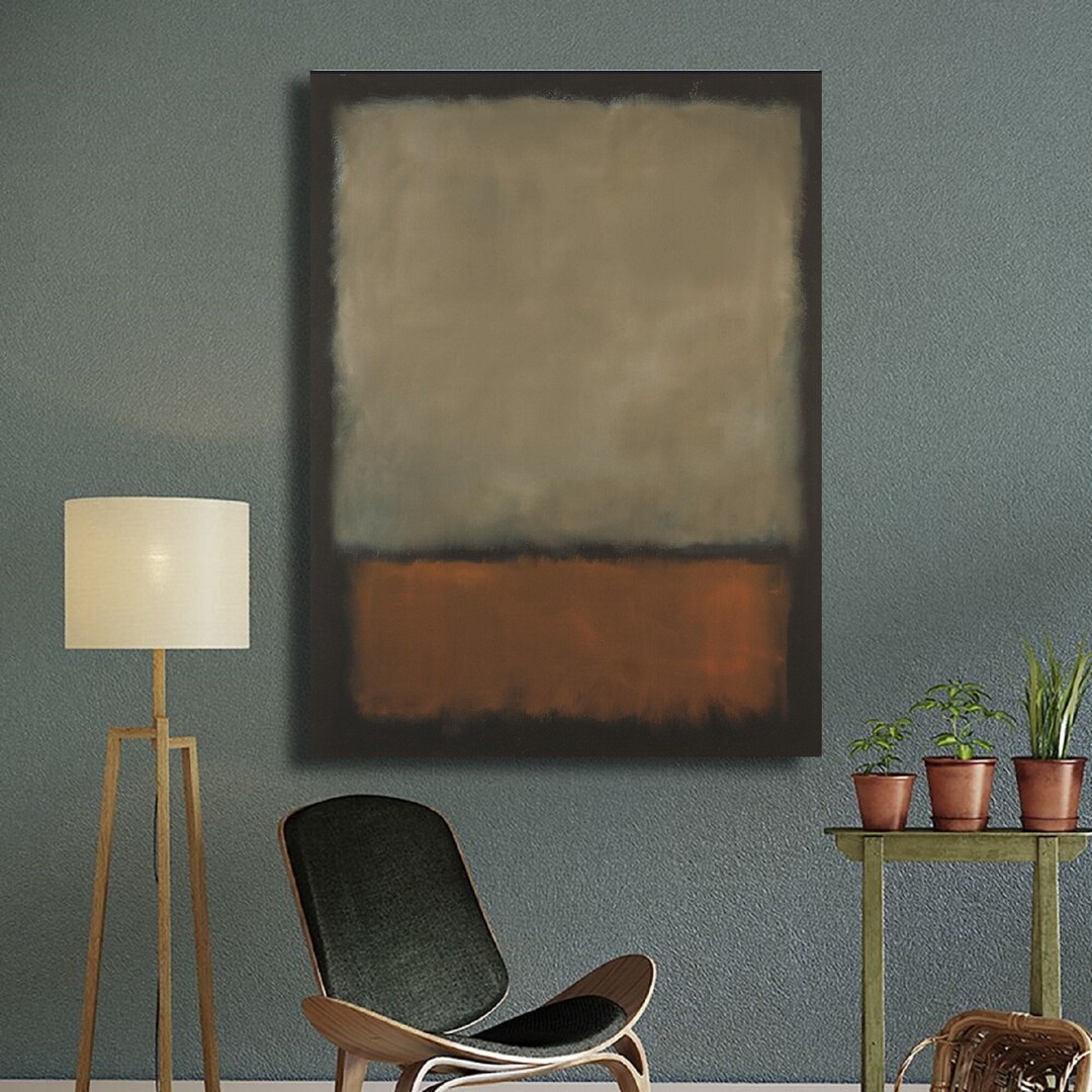 Mark Rothko Exhibition Poster Rothko Reproduction No:10 Rothko Wall Art ...