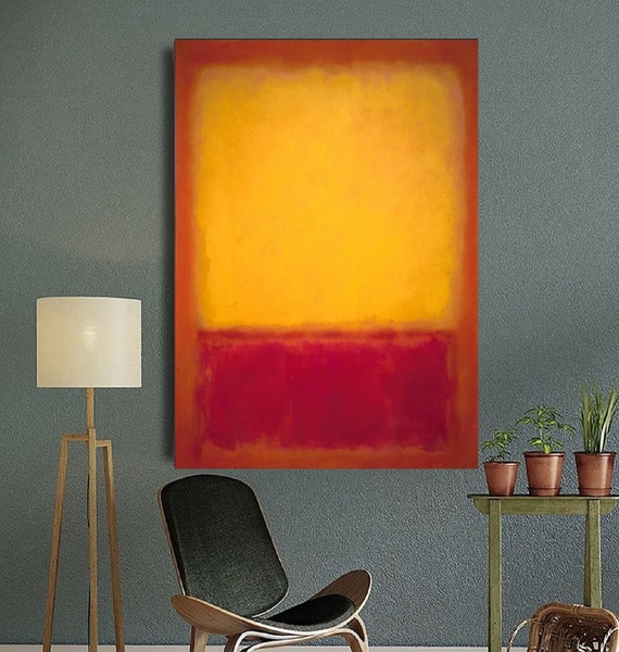 Mark Rothko Rothko Wall Art Rothko Untitled 1959 Reproduction - Etsy