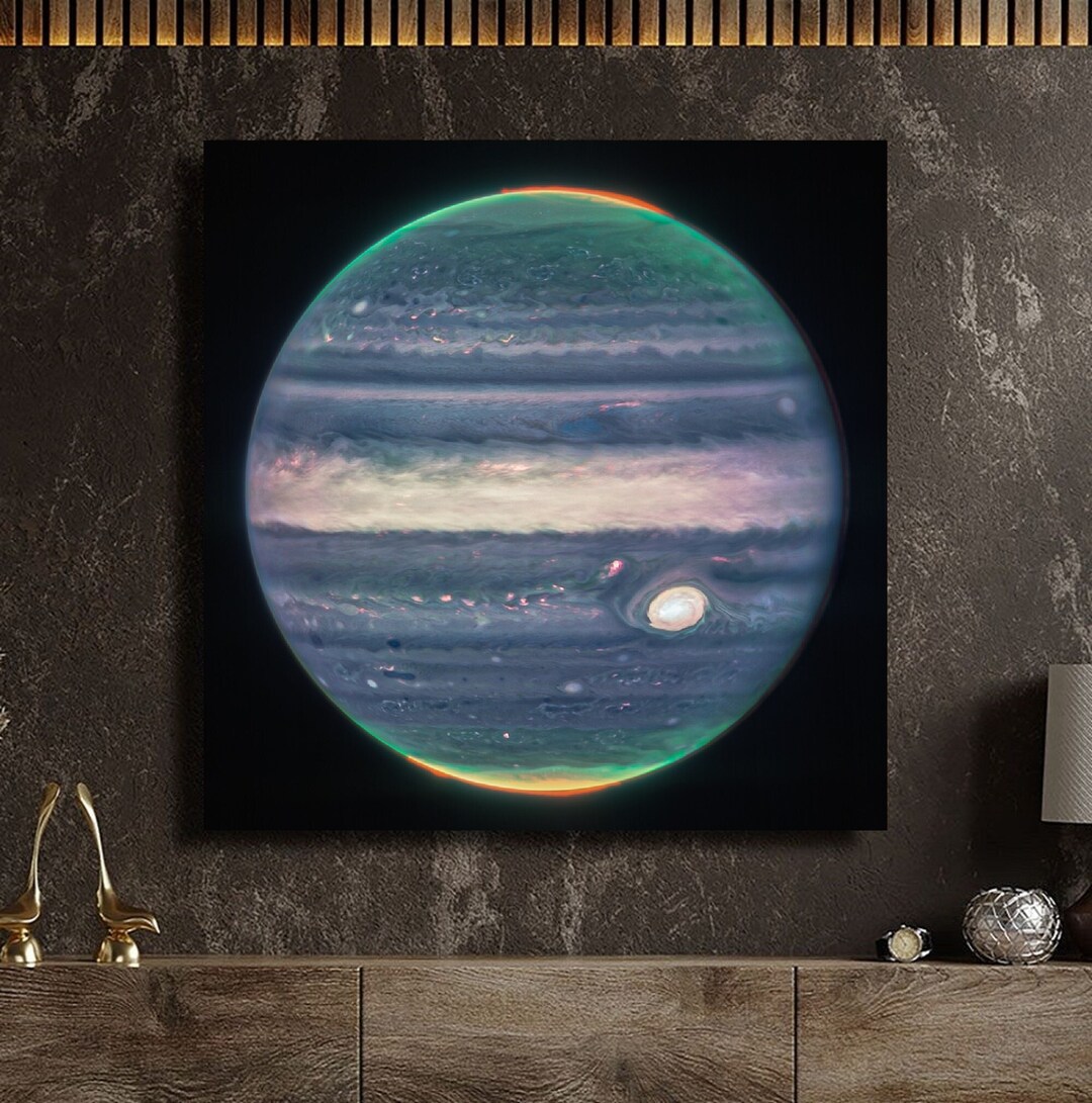 NASA Jupiter Canvas Wall Art Jupiter Poster Art James Webb Space ...