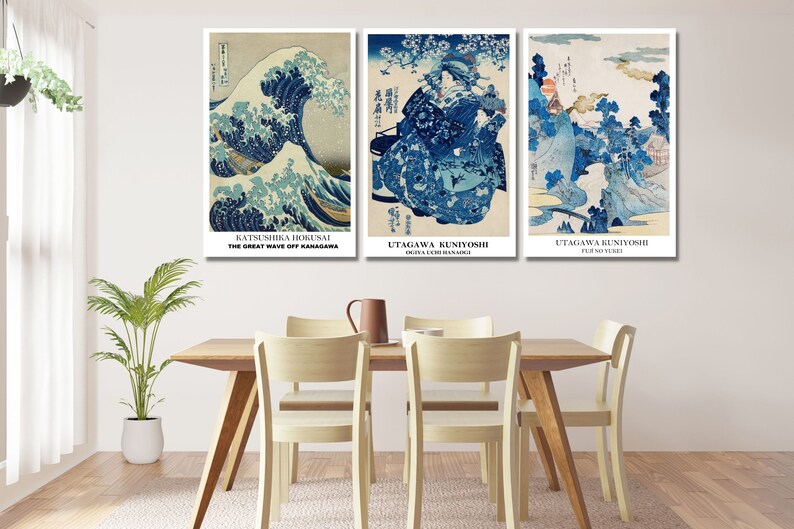 Custom Set Japanese Canvas Wall Art Create Your Own Canvas Set Japanese ...