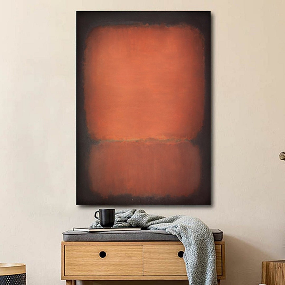 Mark Rothko No 10 Rothko Wall Artrothko Reproductionmark - Etsy