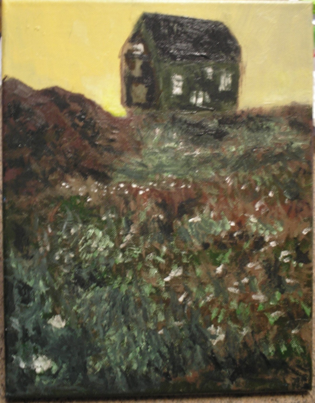 Prairie Cottage [acrylic Landscape Painting] - Etsy