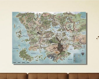 Forgotten Realms Poster - Etsy