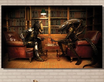 Predator Vs Art - Etsy