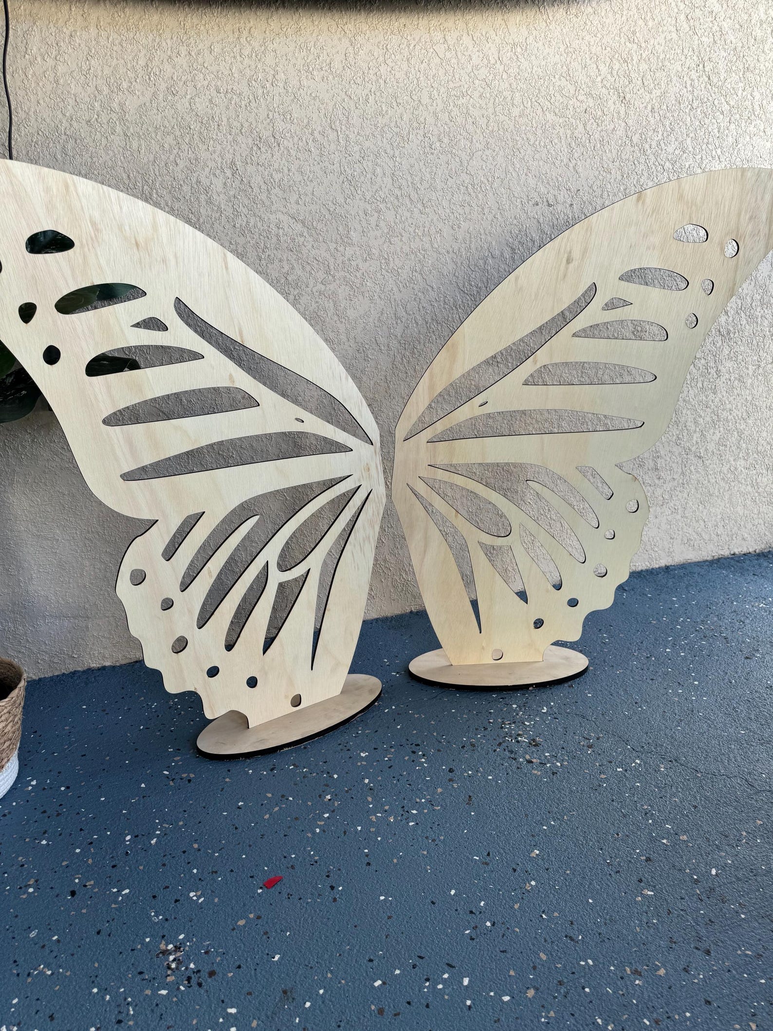 Large Butterfly Prop 3ft, Wood Butterfly Cutout, Baby Shower and Kids ...