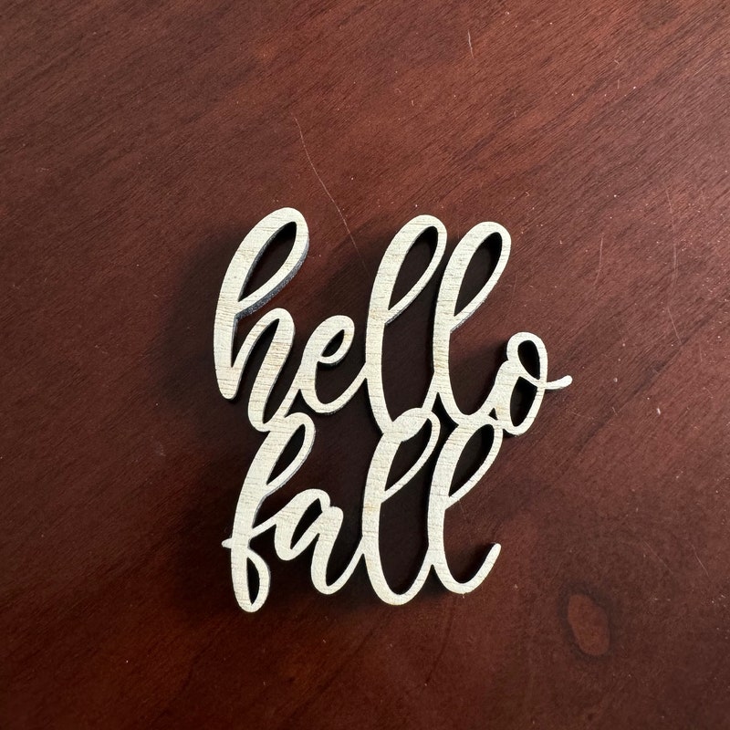 Wood Hello - Etsy