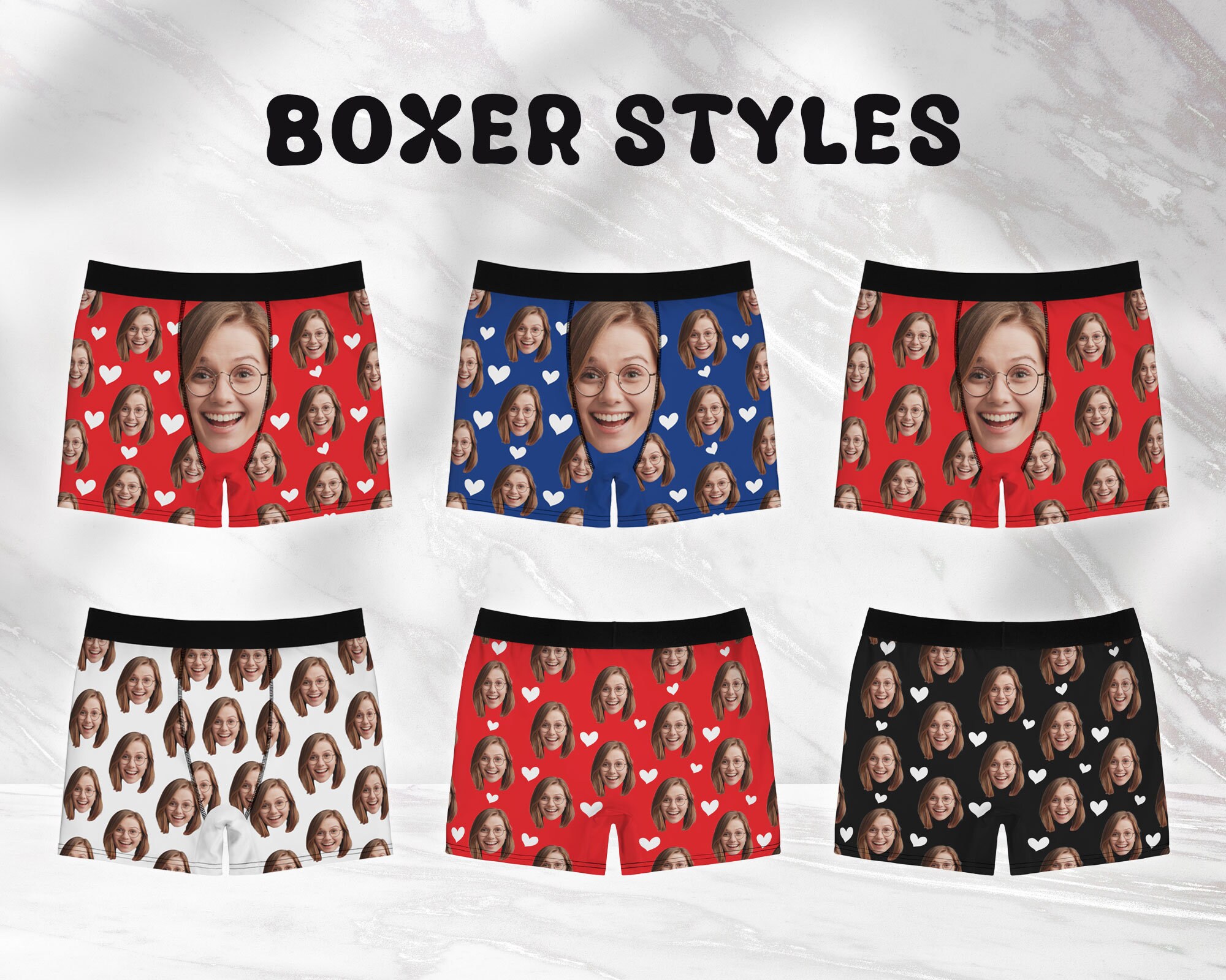 Personalized Wedding Gift for Bridegroom, Custom Face Boxers for ...