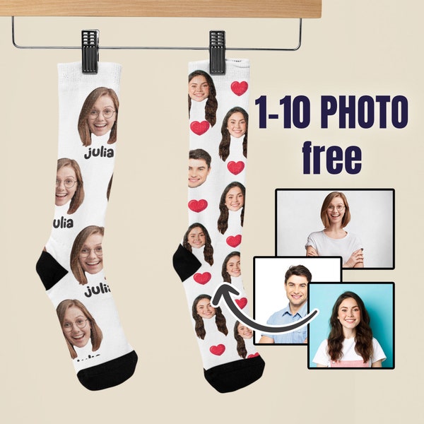 Photo Socks - Etsy