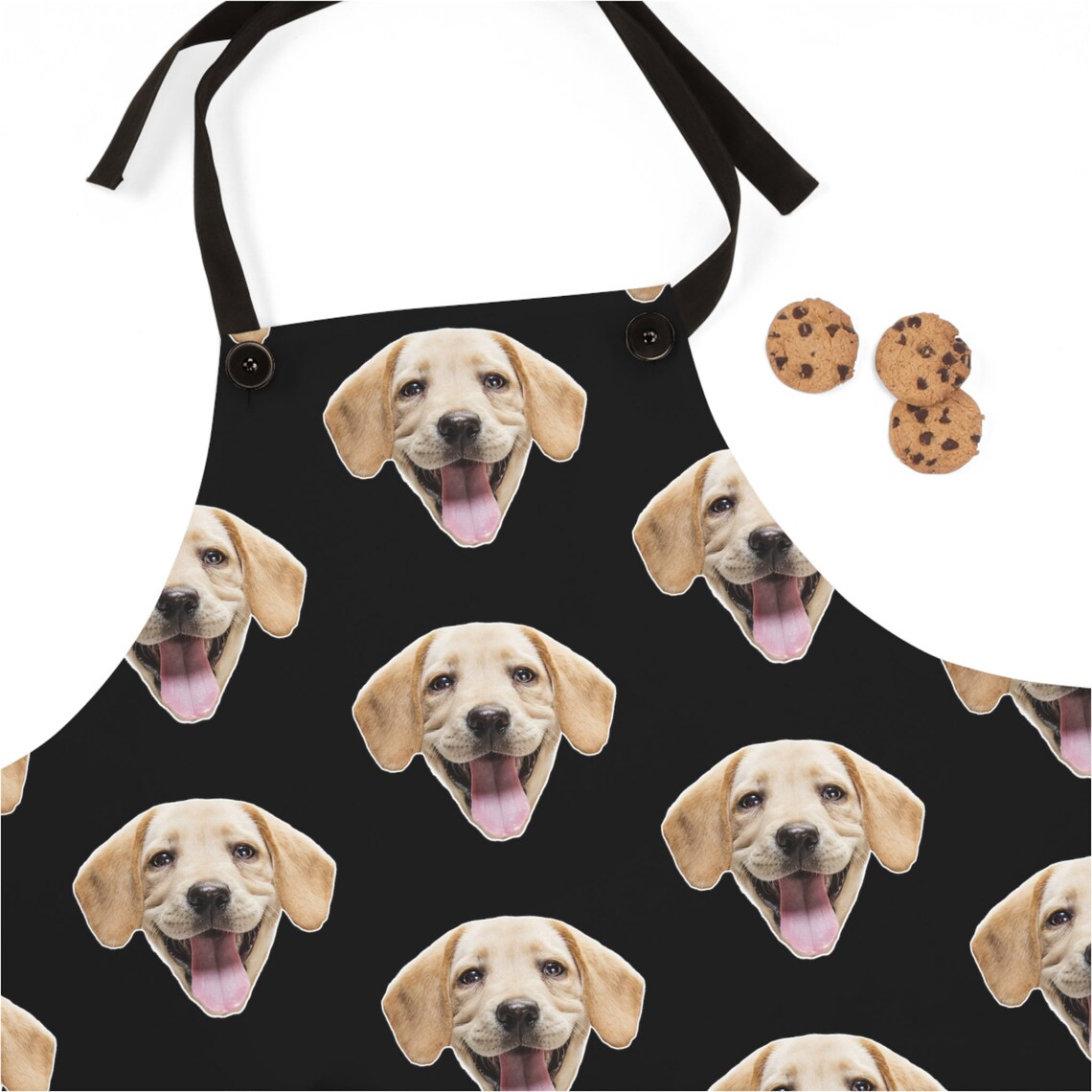 Personalized Faces Apron, Custom Photo Apron for Women and Men, Funny ...