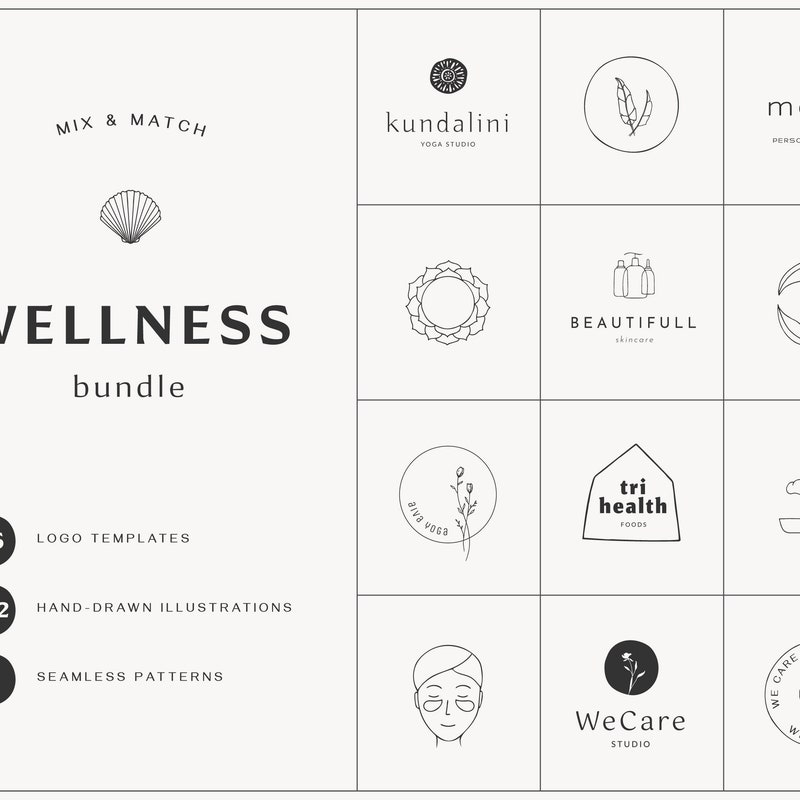 Wellness Logo - Etsy