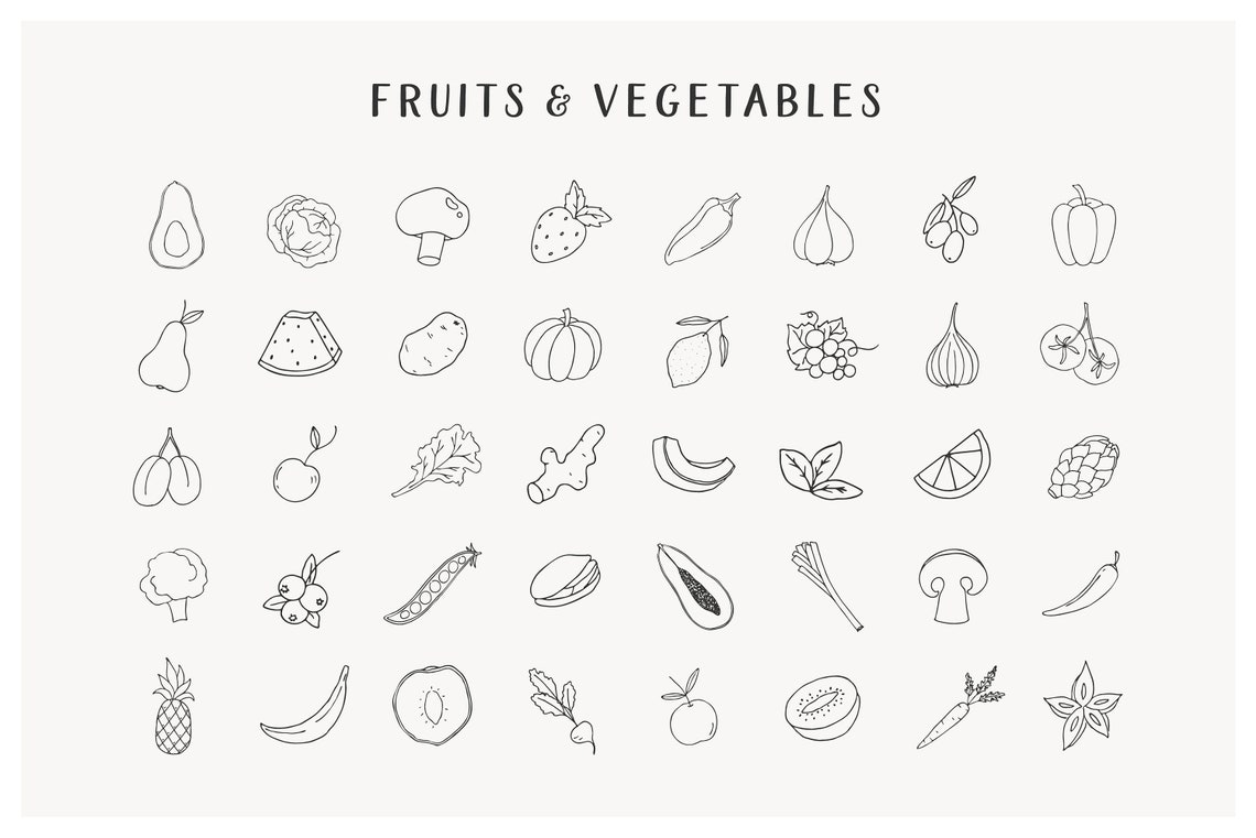 FOOD & COOKING Logos, Illustrations, Patterns Bundle Cafe Logo, Bakery ...