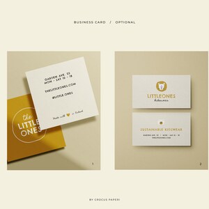 LITTLE ONES Brand Assets | Baby Premade Logo Design, Funky Logo ...