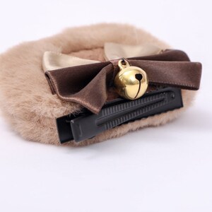 4 Colors Fluffy Cosplay Bear Ear Hairclip Adjustable Cute Fun - Etsy