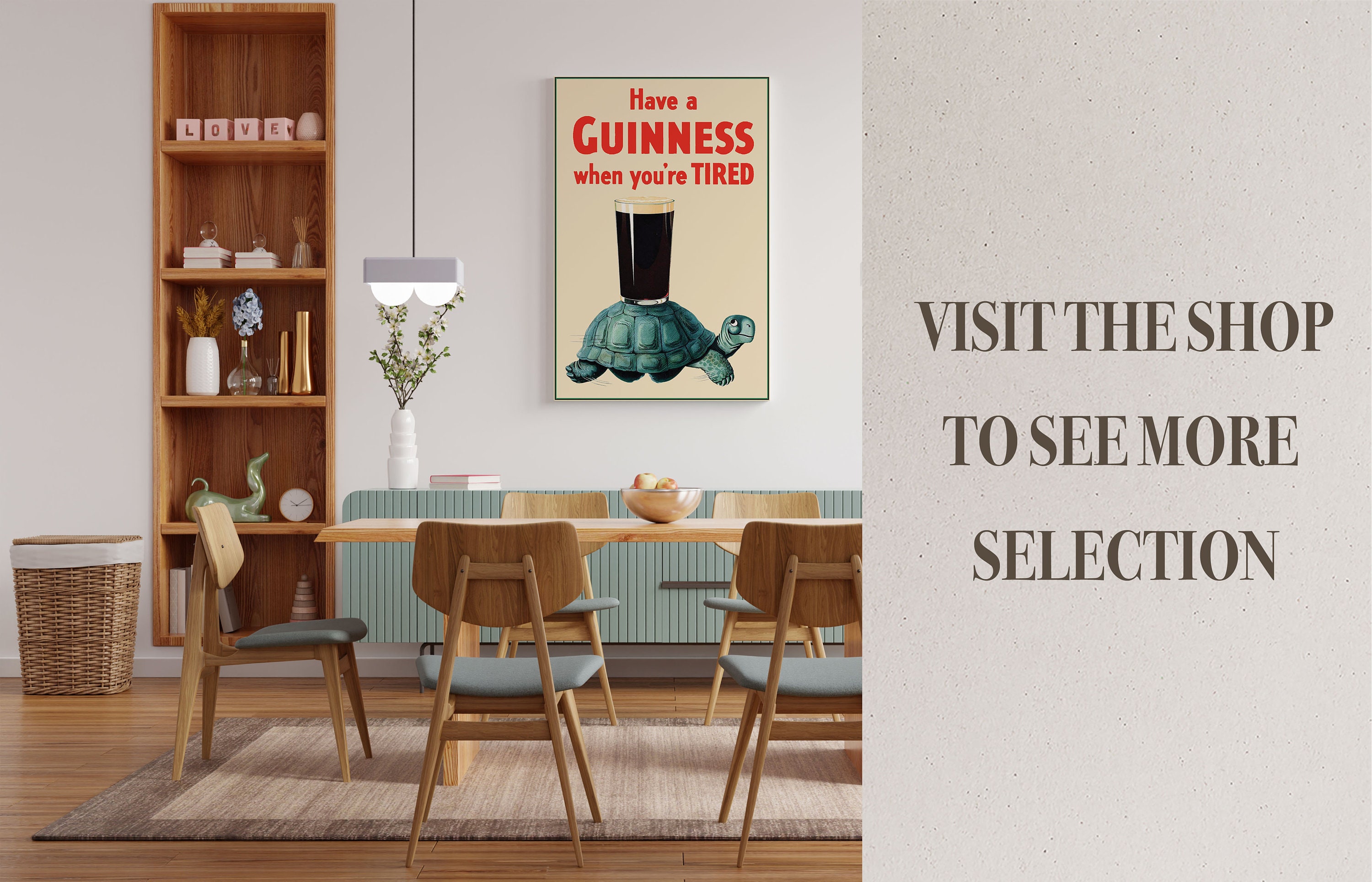 Guinness Beer Poster Guinness Wall Decor Vintage Bar Poster Guinness ...