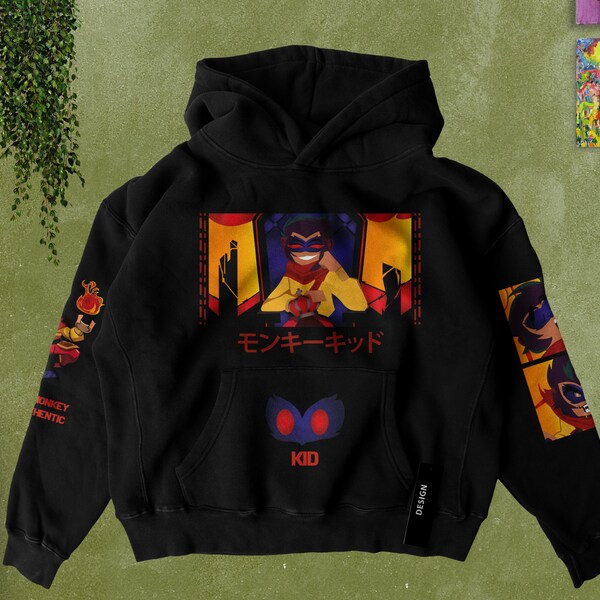 Monkie Kid Hoodie - Etsy