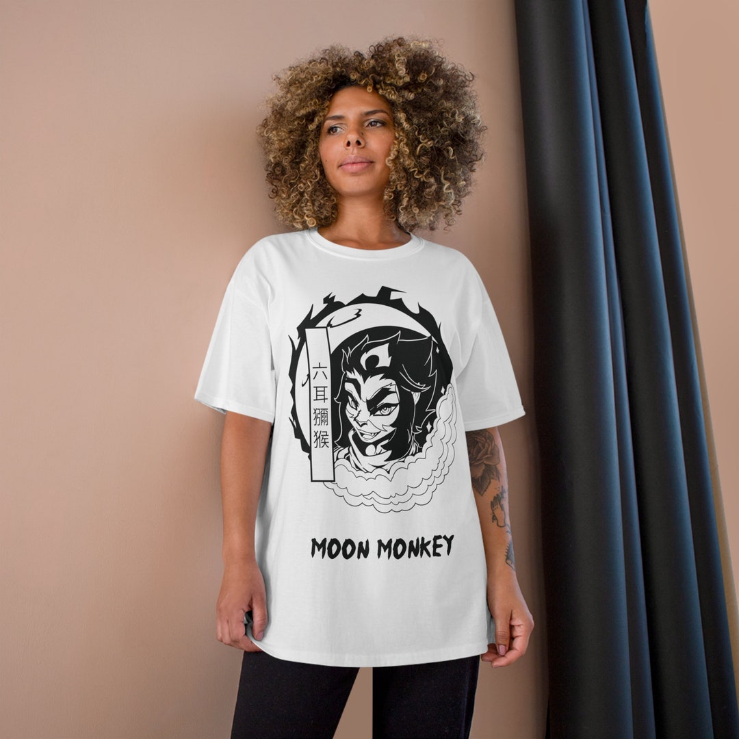 Unisex Oversize LMK Monkie Kid Macaque Wukong Tshirt Unisex Oversize ...