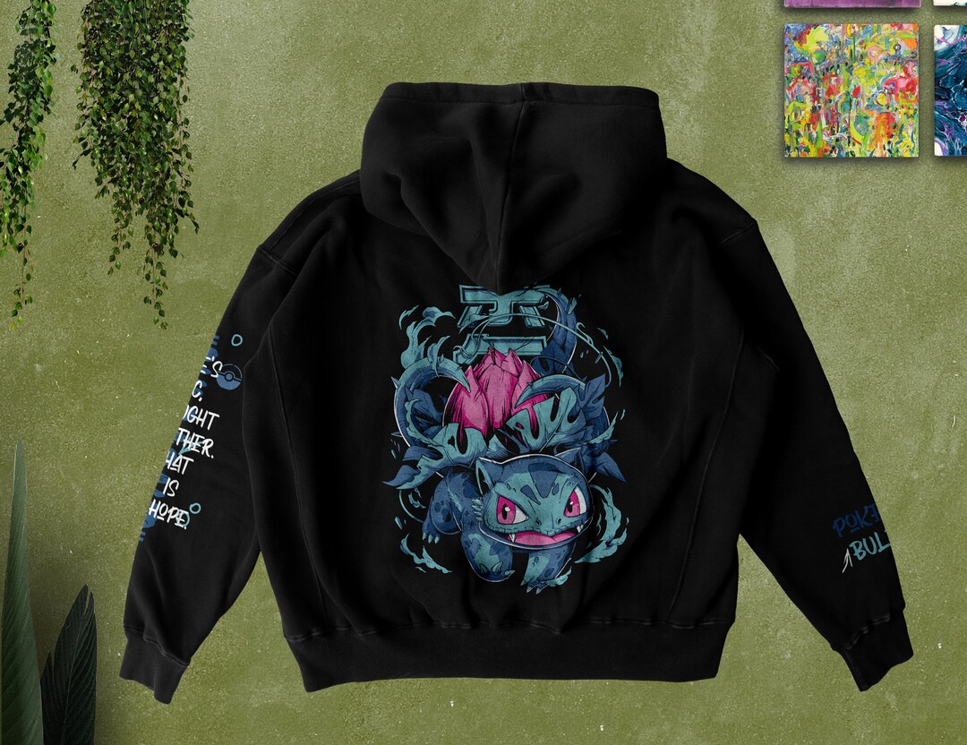 Unisex Oversize Bulbasaur Preminium Hoodie Unisex Oversize Best Gift ...