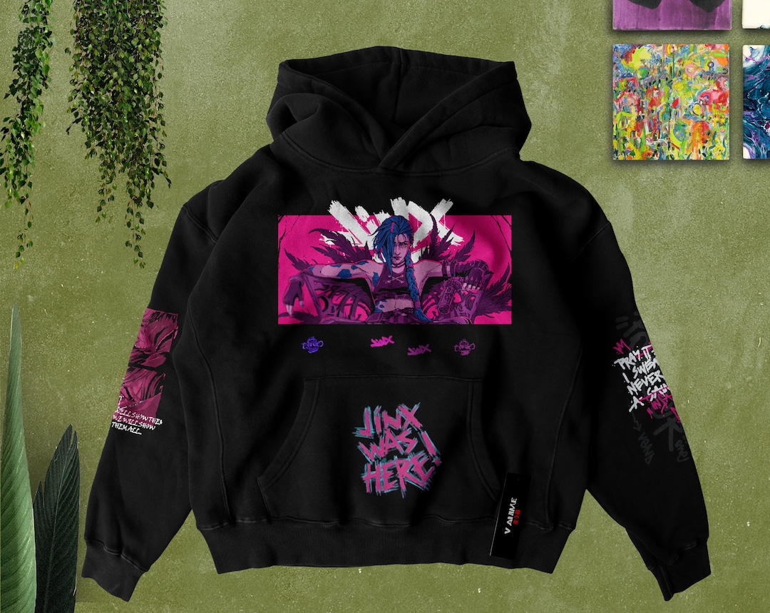 Unisex Oversize Arcane Jinx Hoodie Best T Etsy