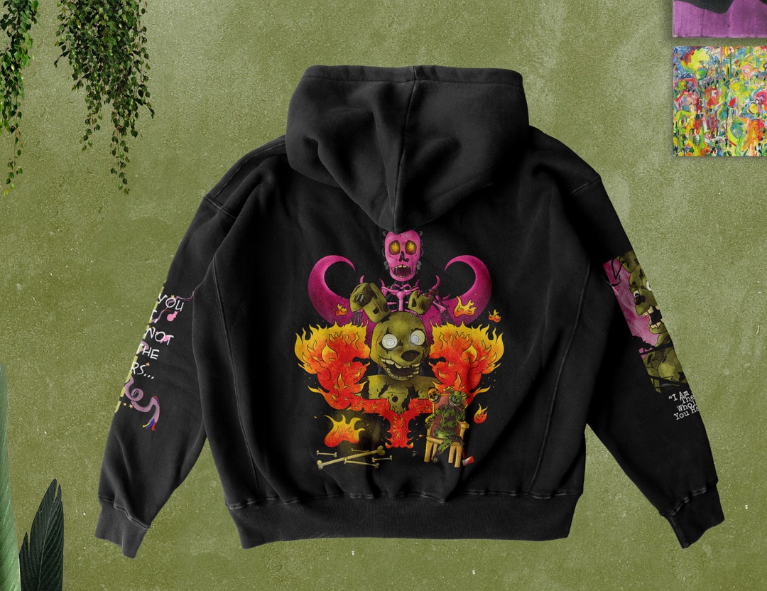 Unisex Fnaf Springtrap William Detailed High Quality Premium Cosplay ...