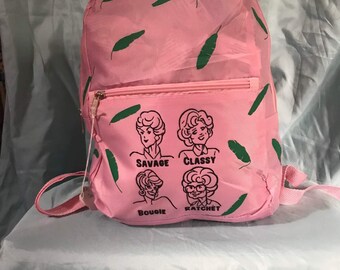 Golden Girls Backpack - Etsy