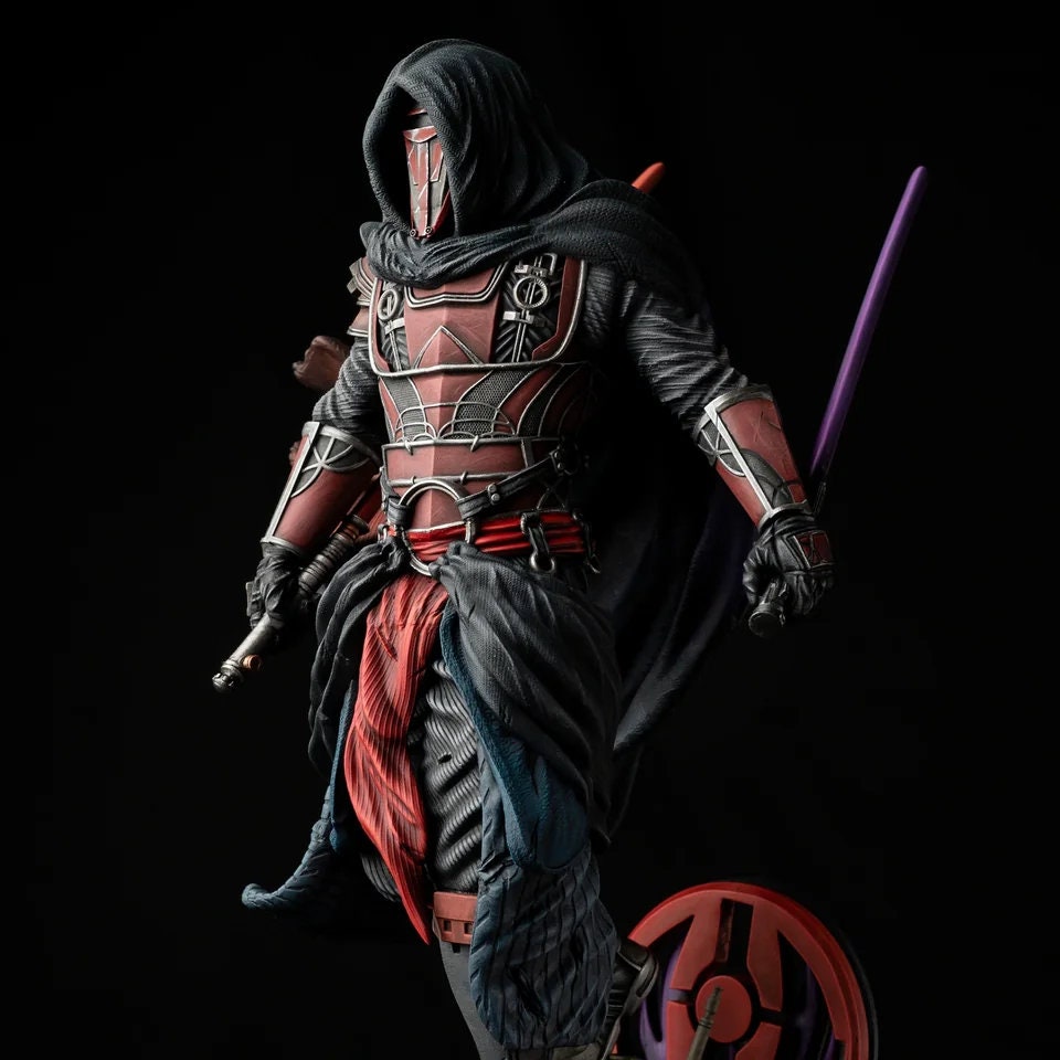 Darth Revan Figure, Star Wars Collectible, Gift for Fan, Dark Side ...