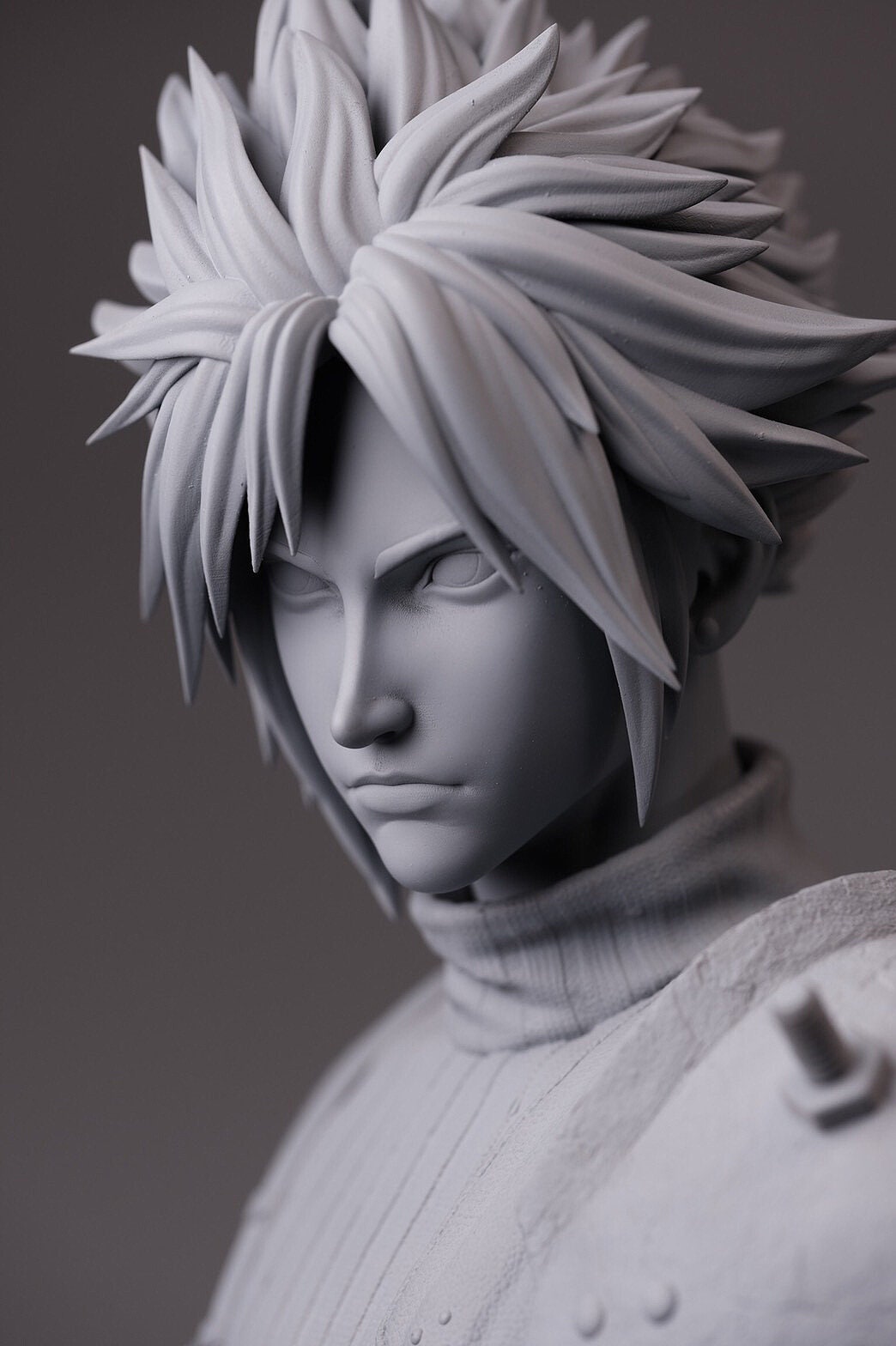 Final Fantasy Cloud Strife STL File, FFVII FF7 Hero Game Anime STL File ...