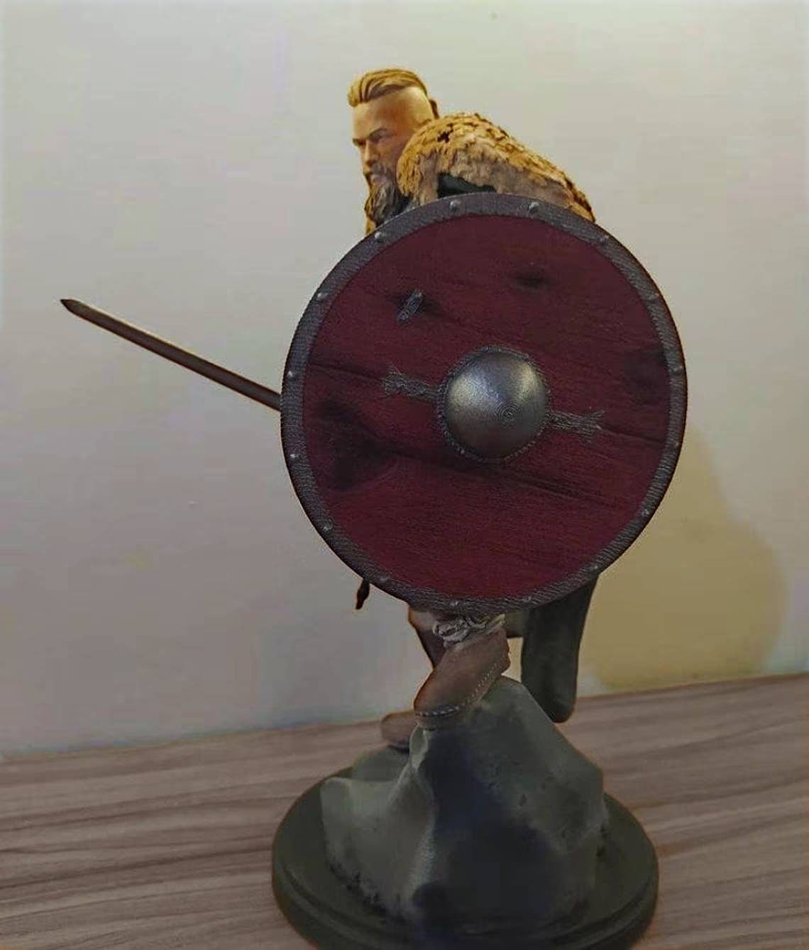 Handmade Ragnar Lothbrok Figurine, Viking Collectible, Gift for Fans ...