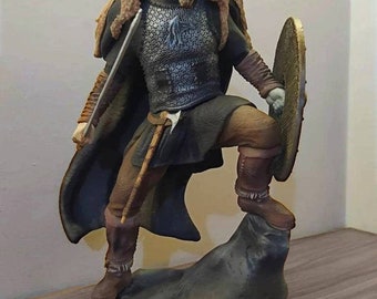 Ragnar Lothbrok Figurine Vikings Statue Viking Decor Nordic - Etsy