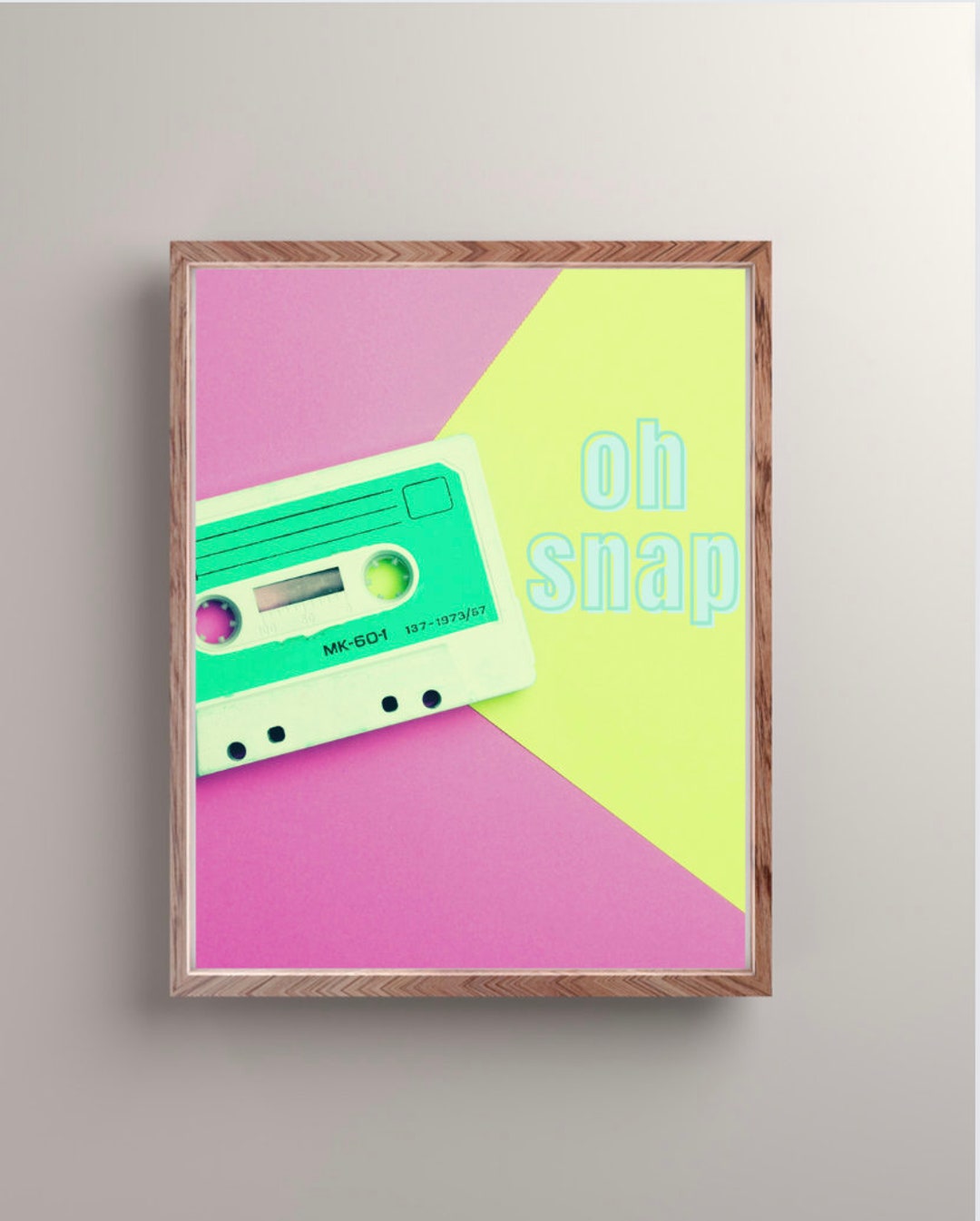 Retro 80's 90's Digital Poster Prints - Etsy