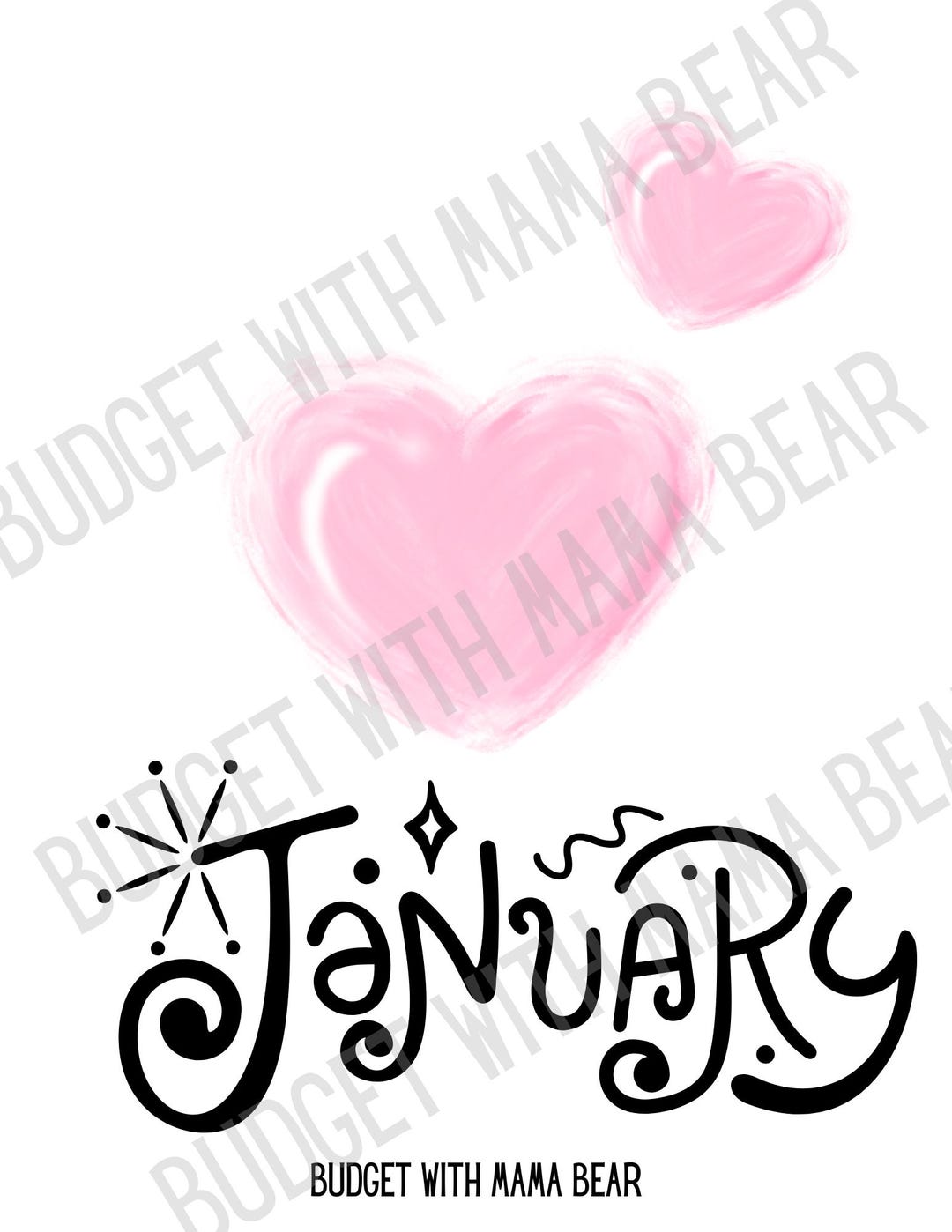 Monthly Dividers for Your Planner | 12 Months | Digital Print - Etsy