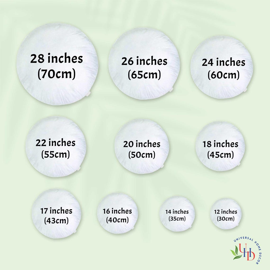 Round Pillow Insert|soft Silicone Bead Cushion Filler for Decorative ...