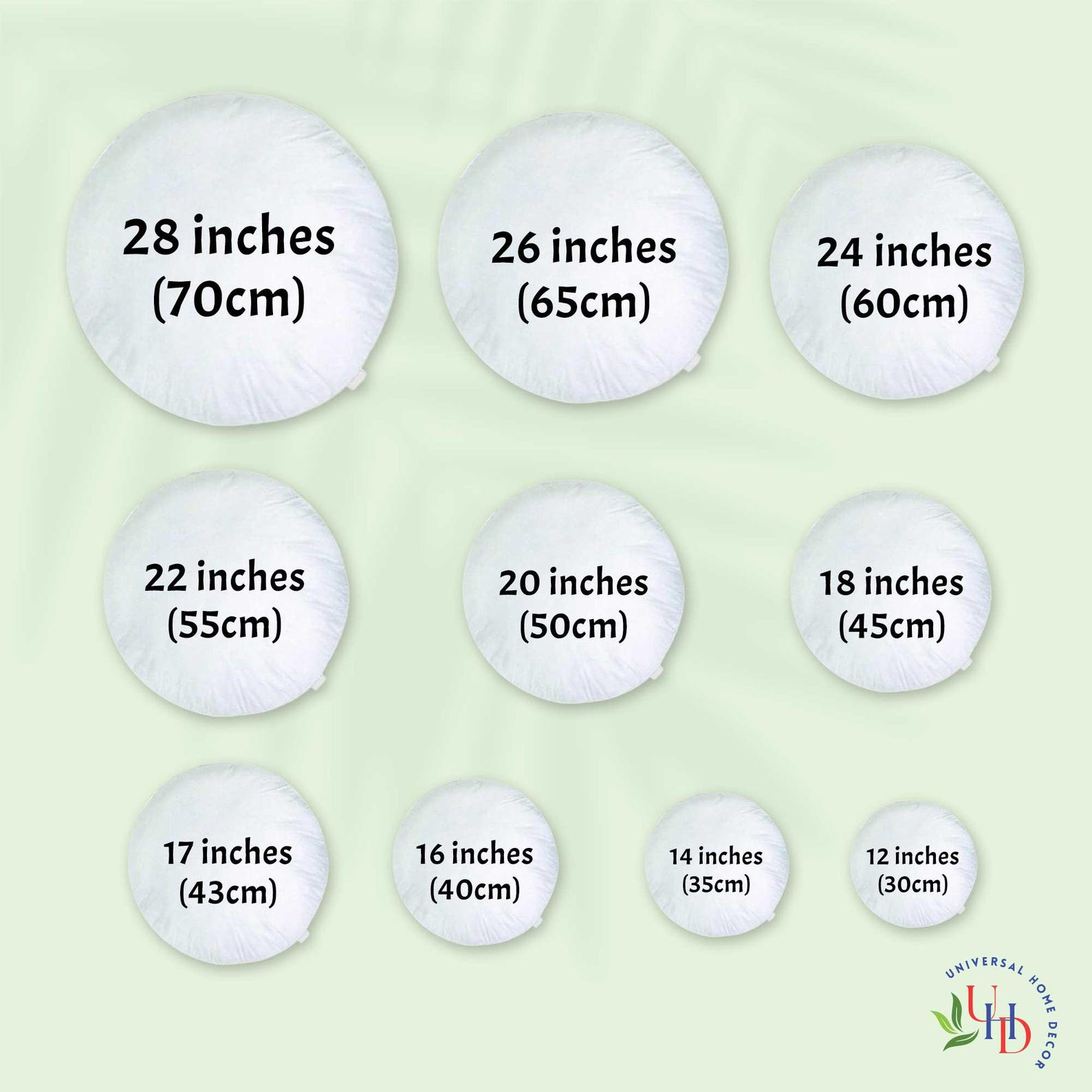 Round Pillow Insert|soft Silicone Bead Cushion Filler for Decorative ...