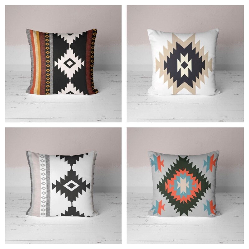 Aztec Pillow - Etsy