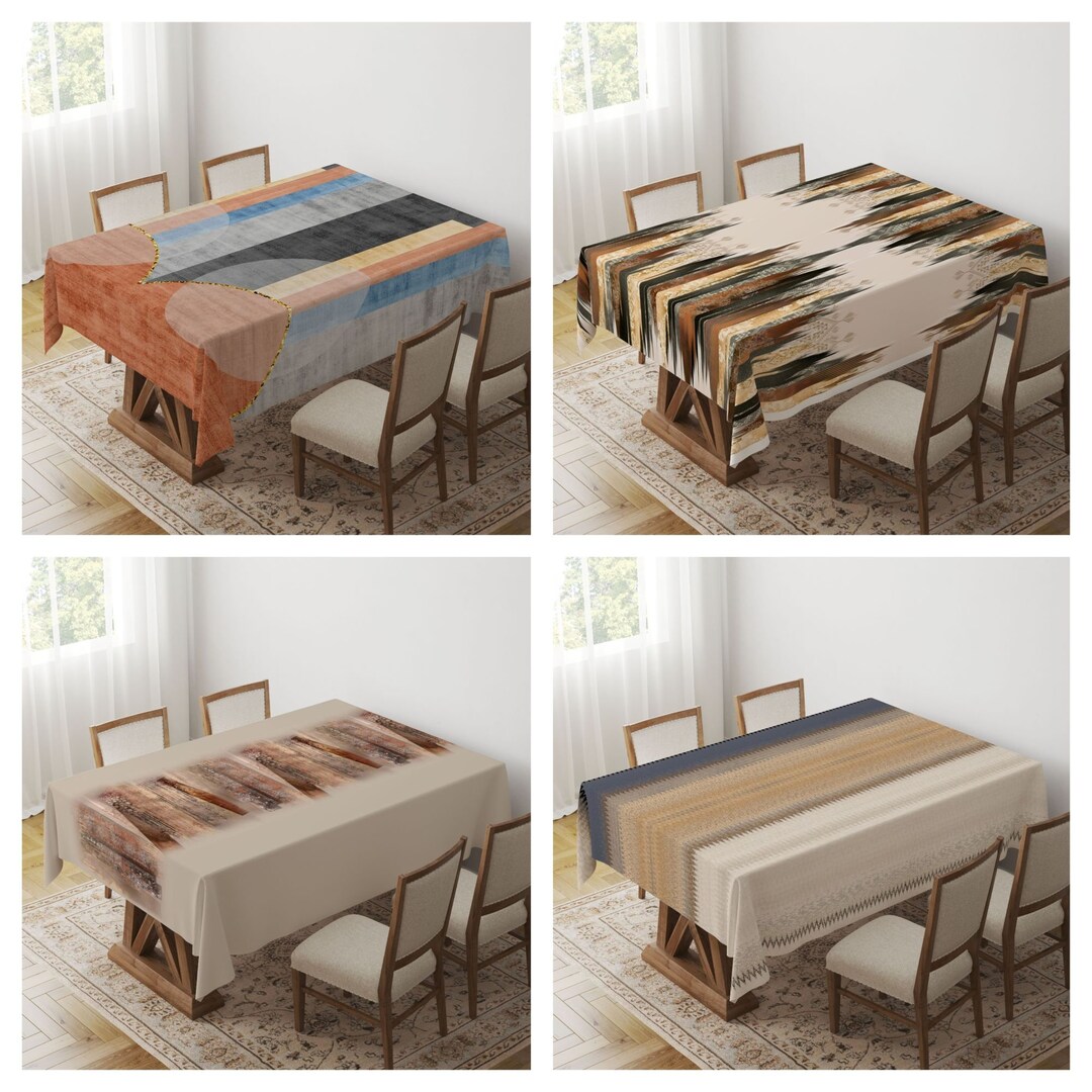 Decorative Fancy Tabletop|farmhouse Style Tablecloth|ethnic, Authentic ...