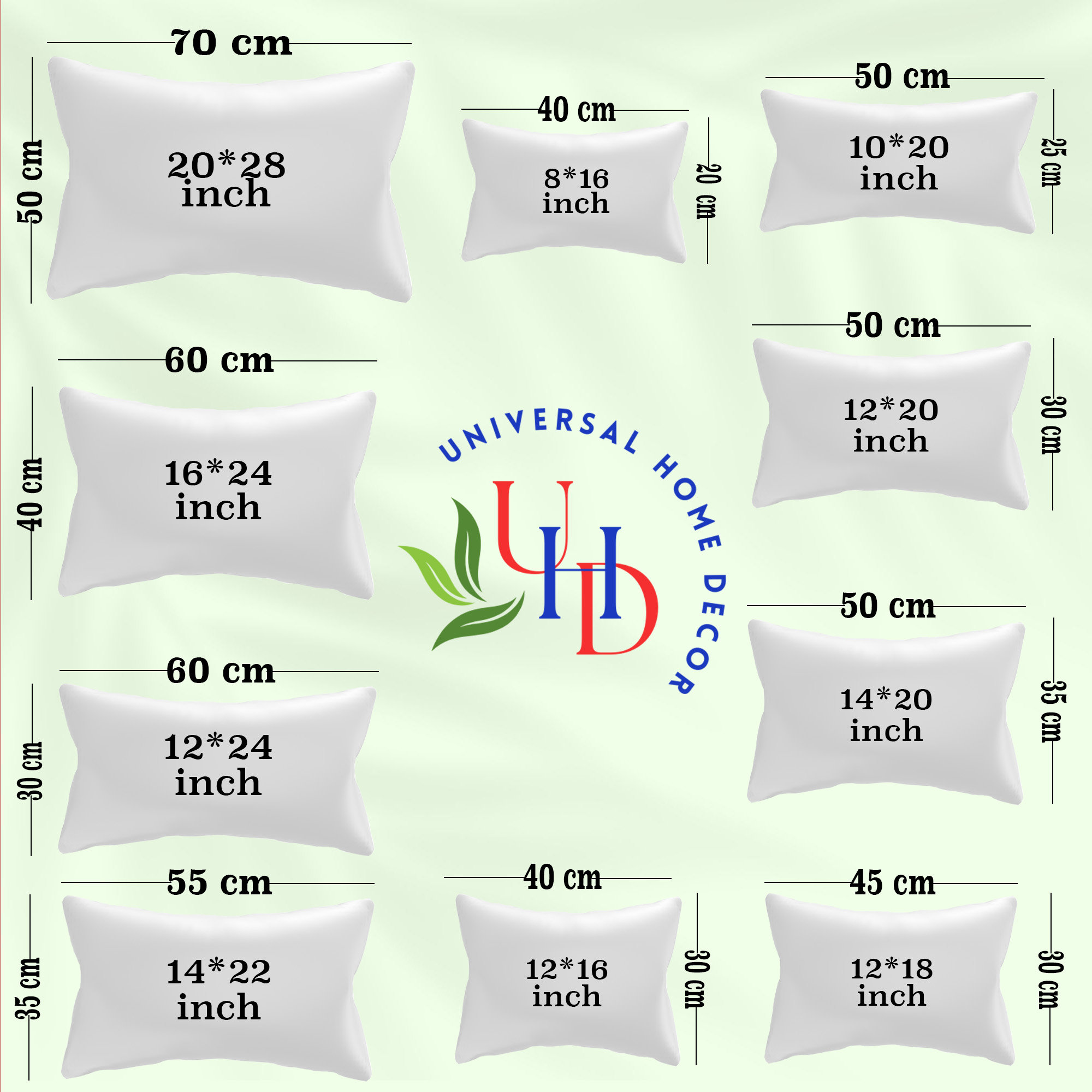 All Sizes Rectangle Pillow Insert|soft Silicone Bead Cushion Filler for ...