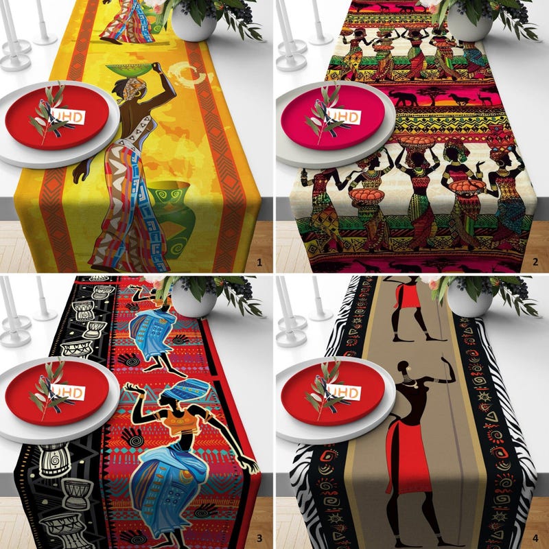 African Tablecloth - Etsy