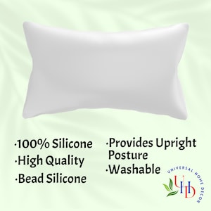 All Sizes Rectangle Pillow Insert|soft Silicone Bead Cushion Filler for ...
