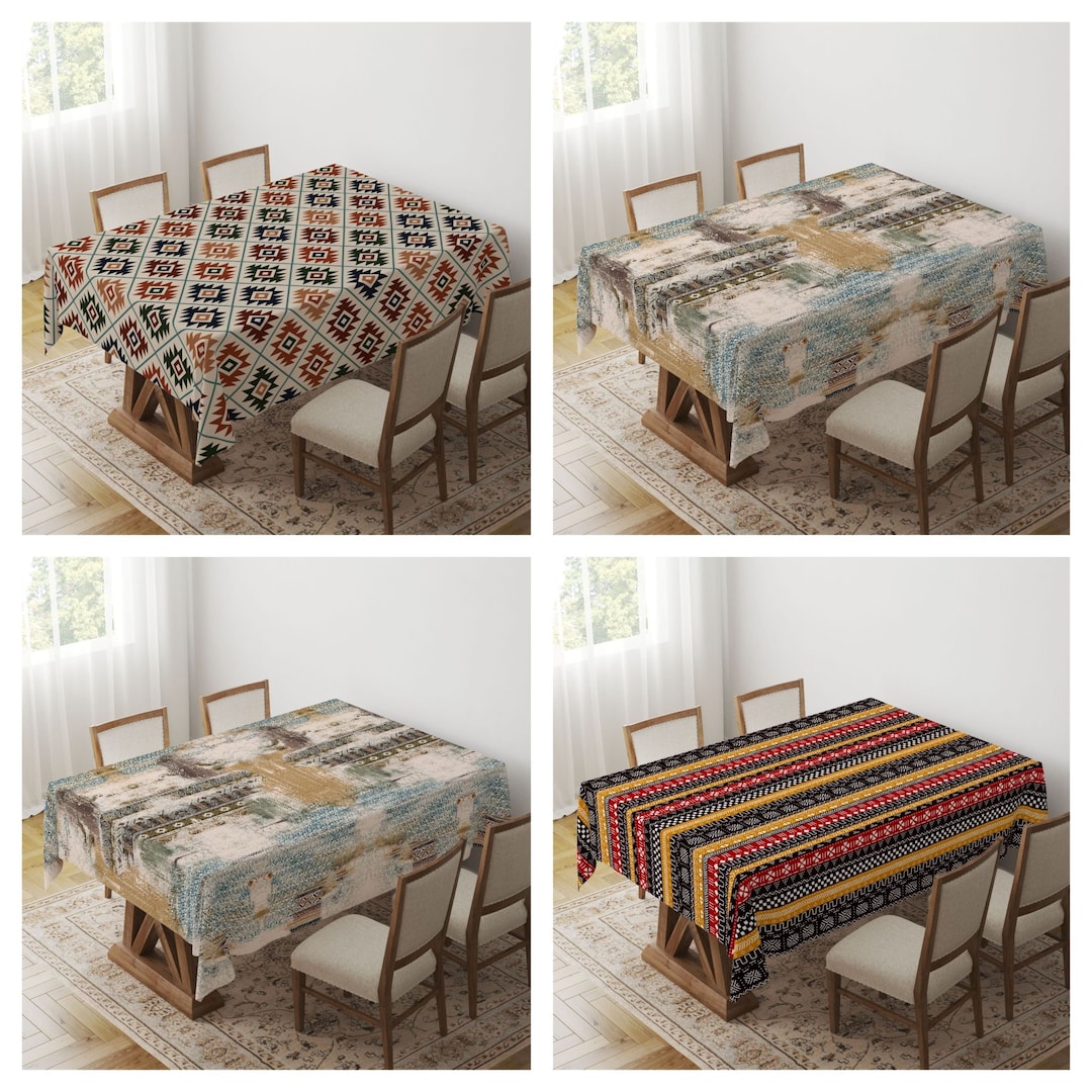 Rug Design Tabletop|authentic Fancy Table Cover|rustic Home Decor ...