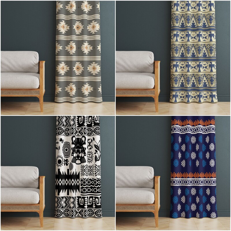 Terracotta Curtain - Etsy