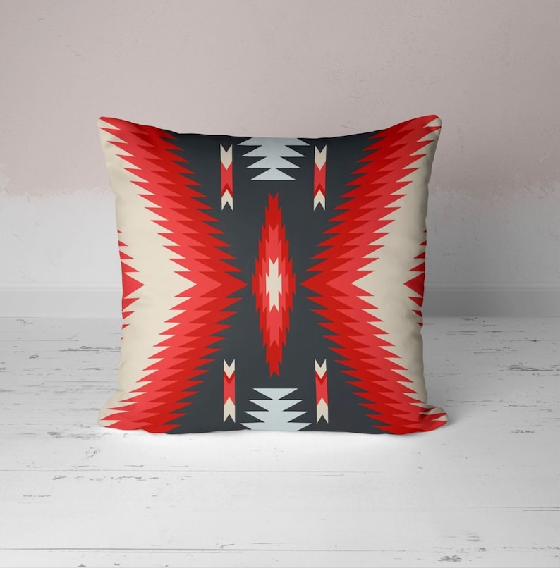 Navajo Western Cushion Case|ethnic Southwestern Pillow Cover|elegant ...