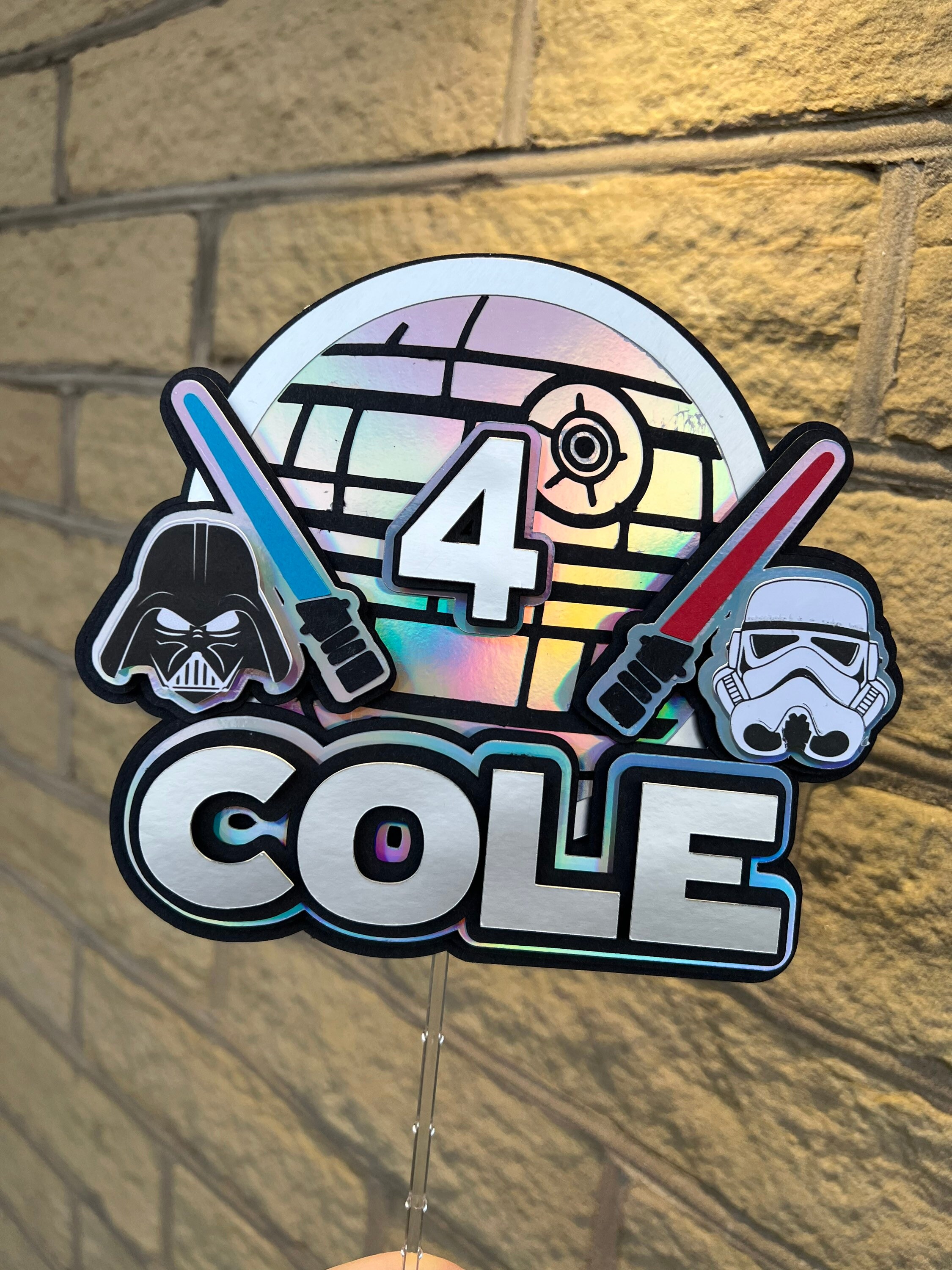 Death star cake topper - Etsy.de