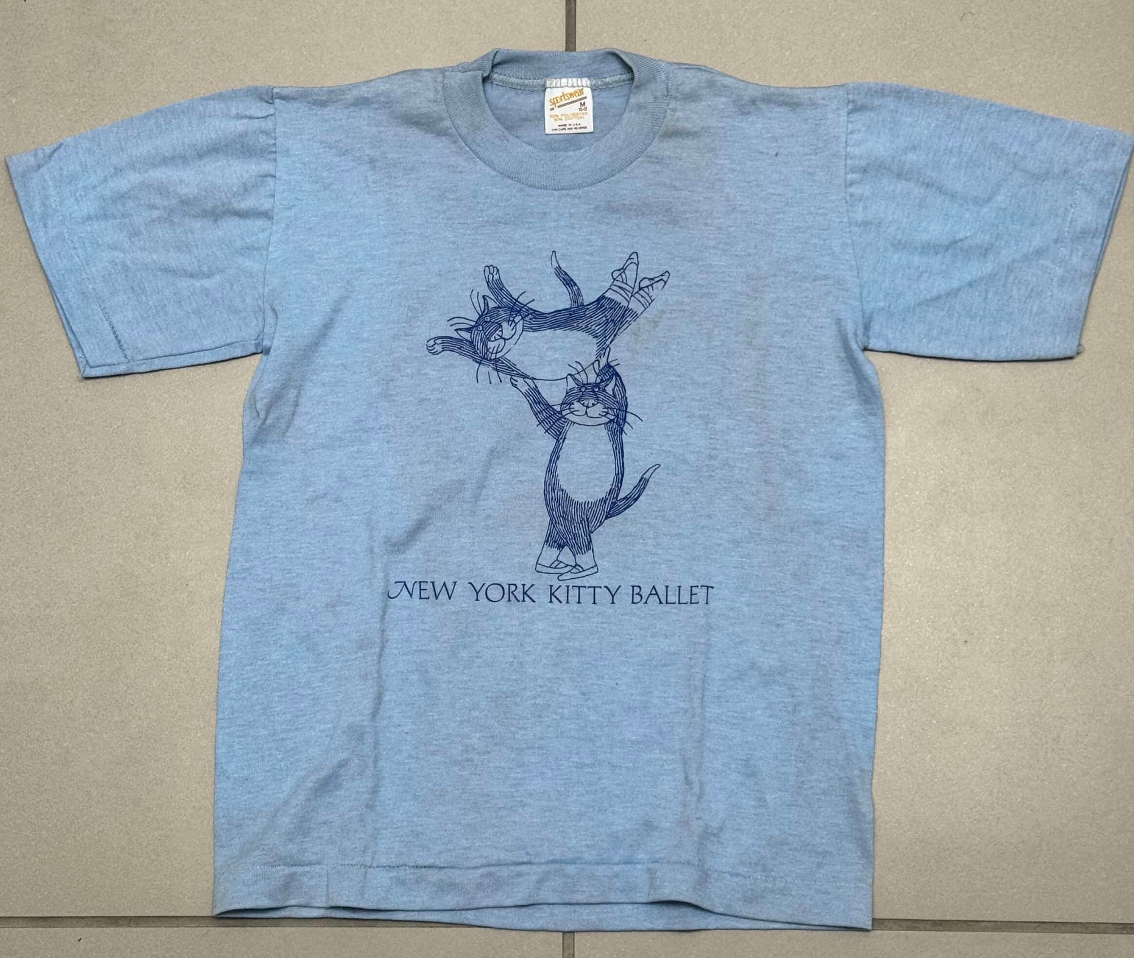 Vintage Edward Gorey new York Kitty Ballet Child's T-shirt - Etsy