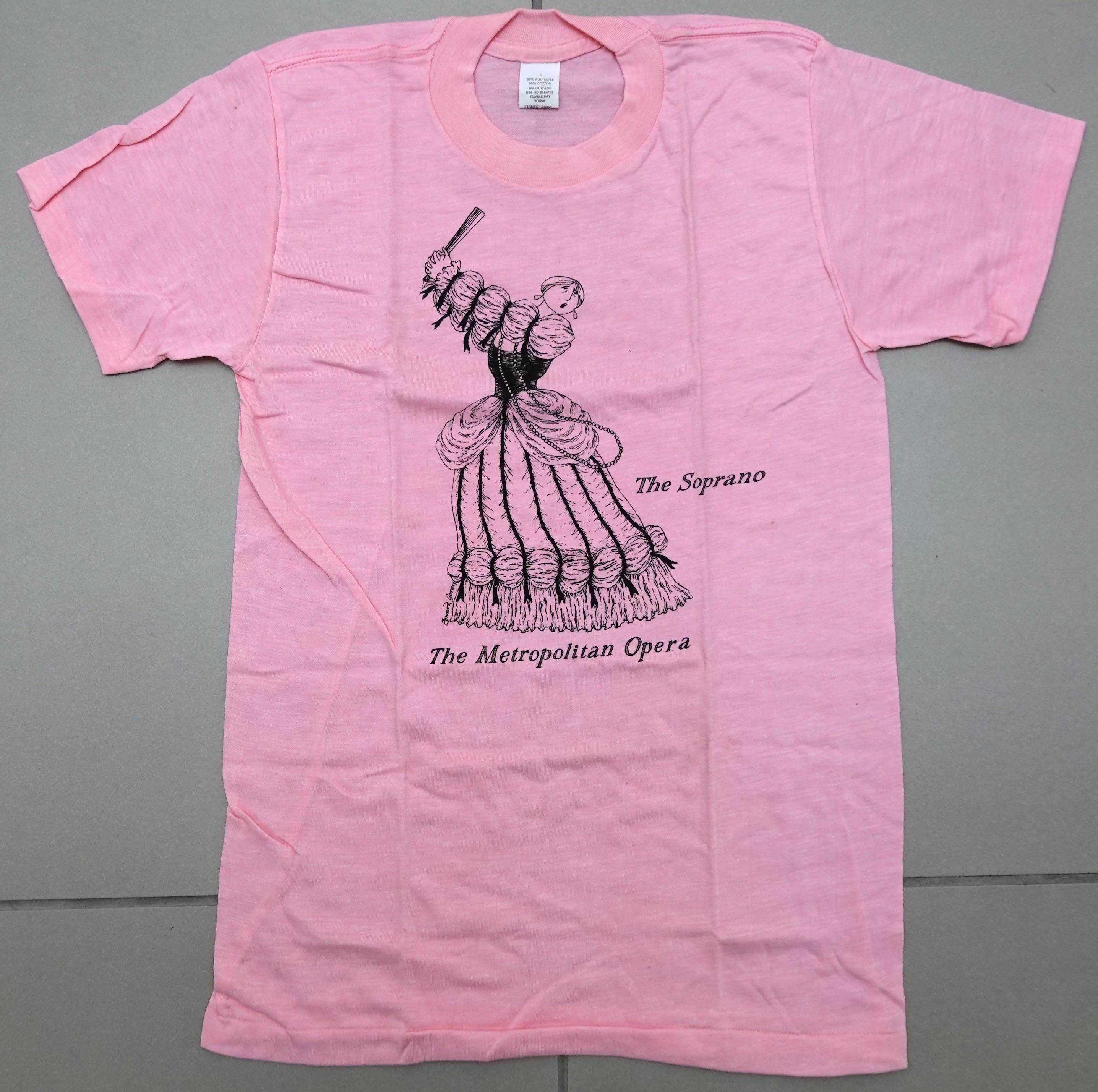 Vintage Edward Gorey Metropolitan Opera T-shirt - the Soprano - Etsy