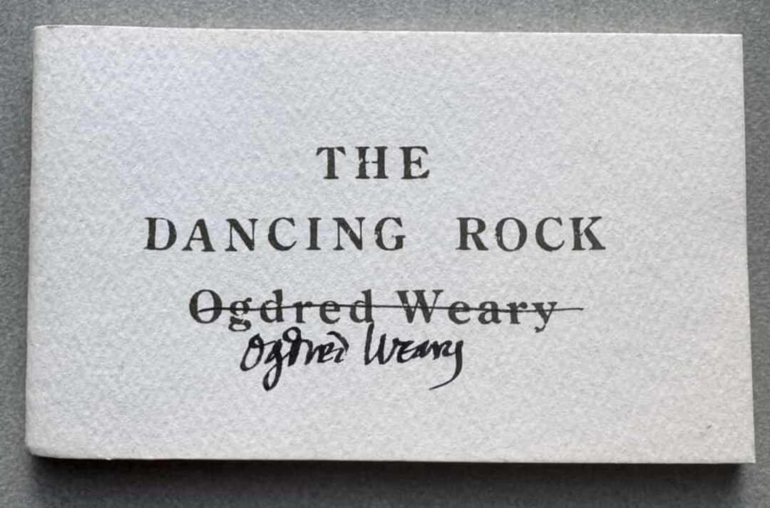The Dancing Rock/the Floating Elephant by Edward Gorey - Signed - Etsy