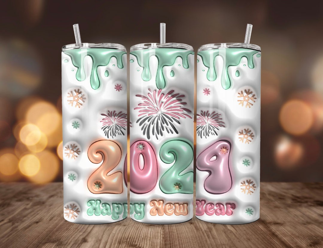Happy New Year 2024 New Years 20 Oz Tumbler - Etsy