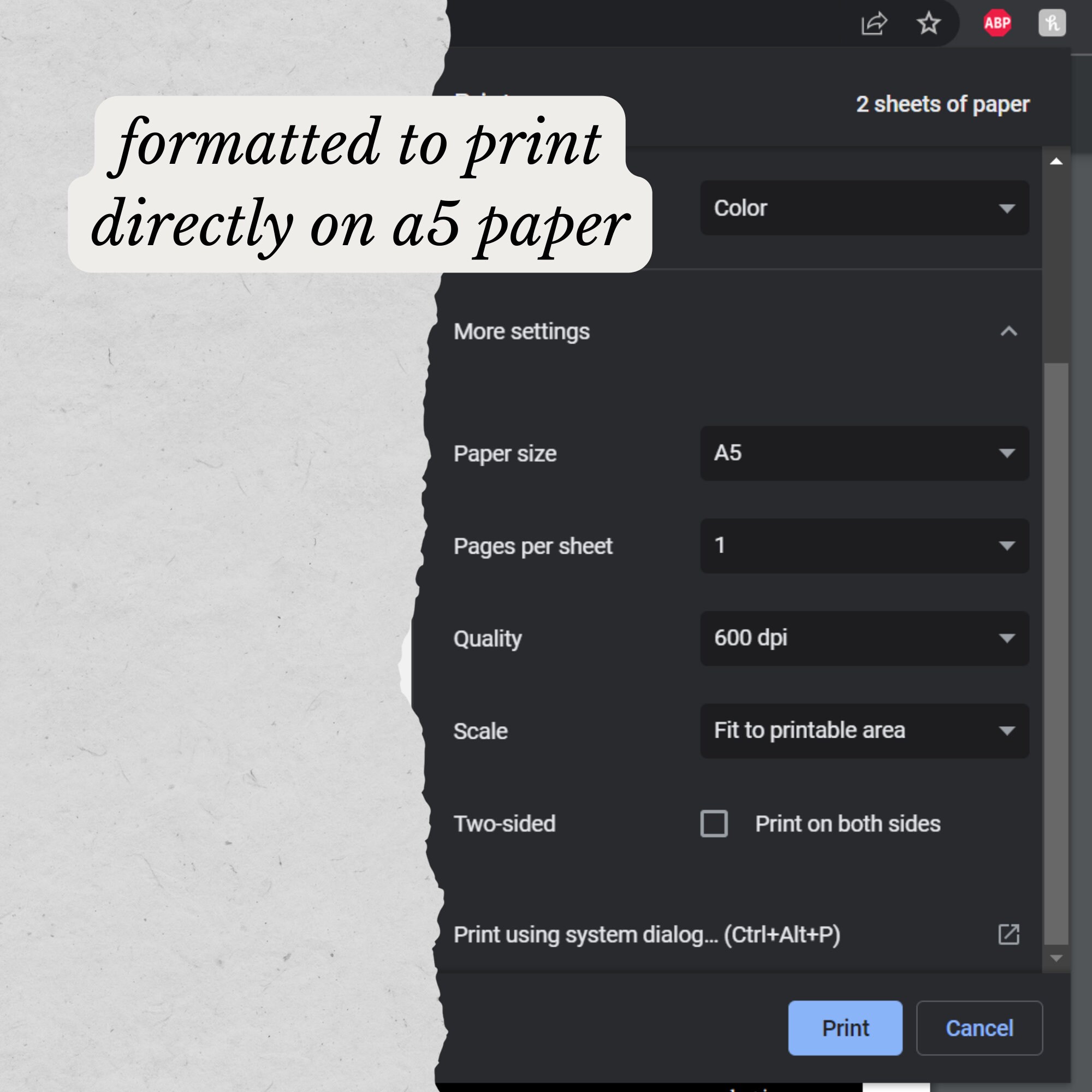 Daily Routine A5 Insert - Work Planner Page - Printable Binder Inserts ...