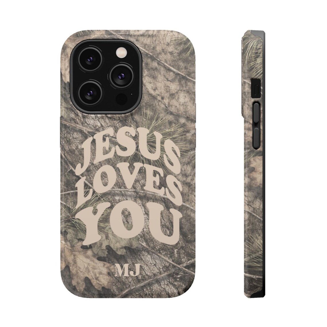 Jesus Loves You Camo Christian Phone Case for iPhone 17 Pro Max Magsafe ...