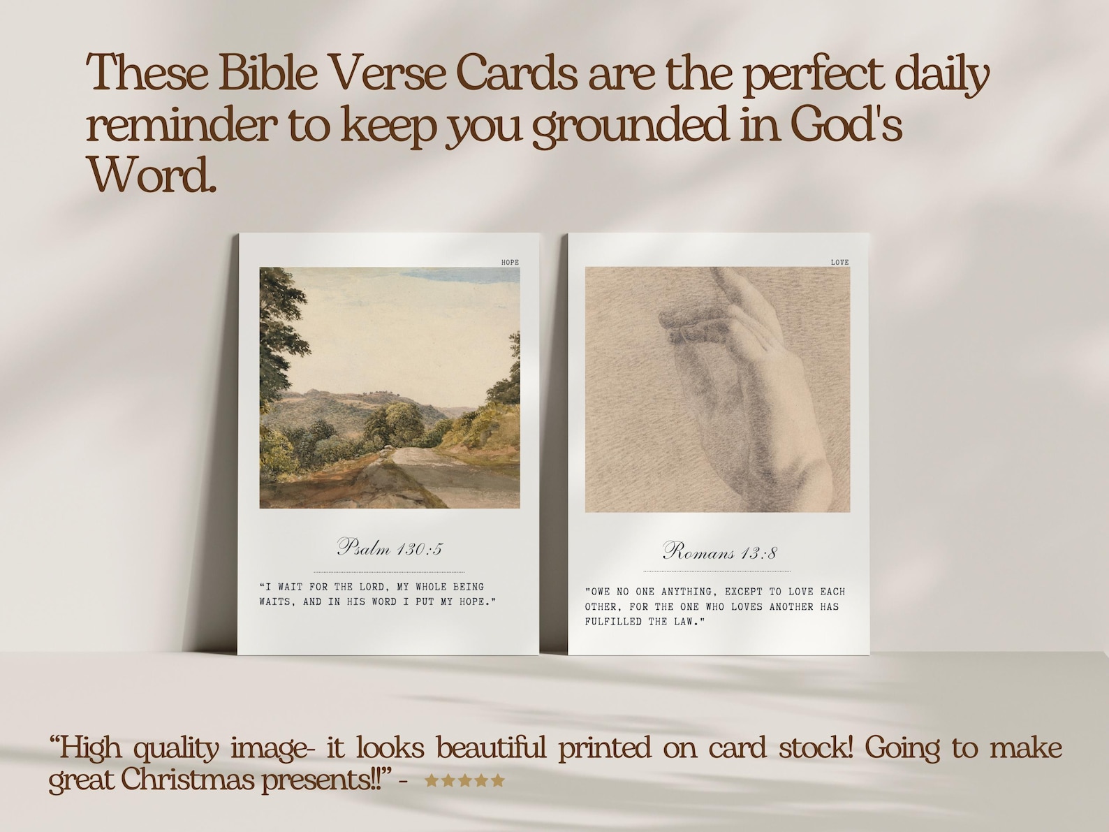 120 Christian Small Wall Art & Bible Verse Cards Printable - Uplifting ...